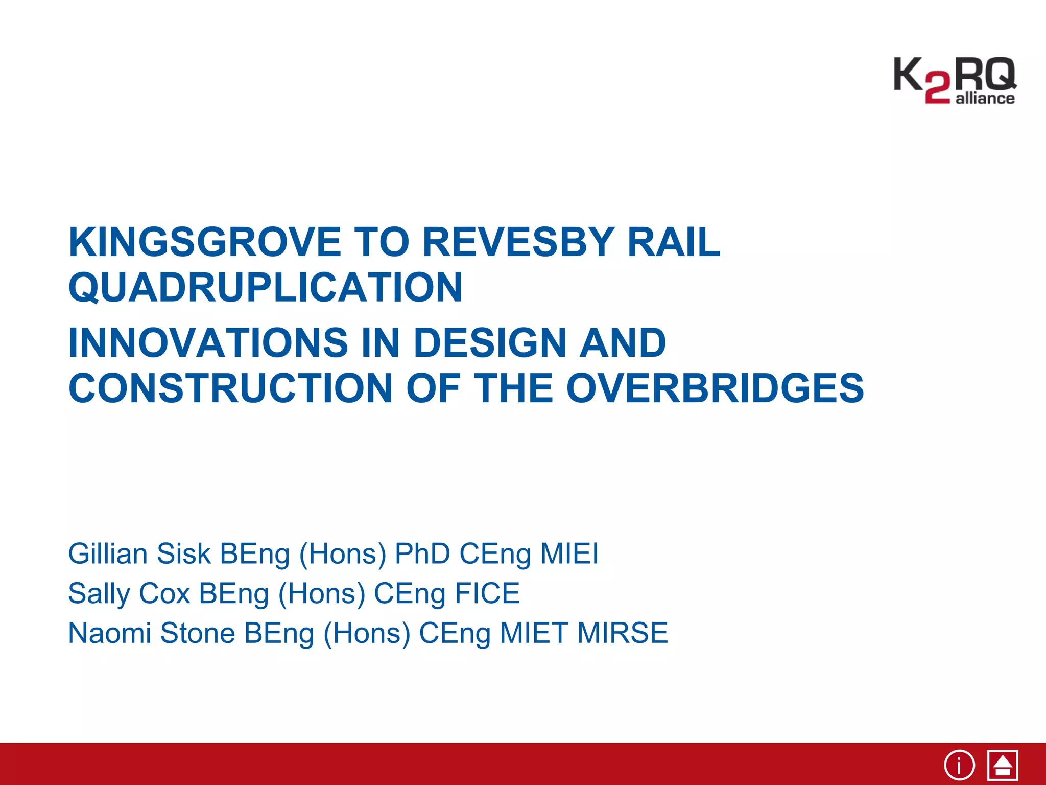 ICWES15- Kingsgrove to Revesby Rail Quadruplication - Innovations in ...