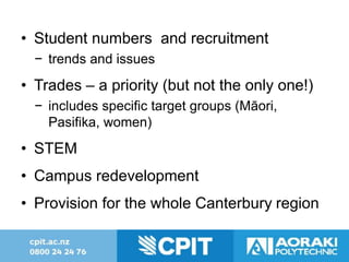 Kay Giles, Chief Executive, CPIT Aoraki | PPTX