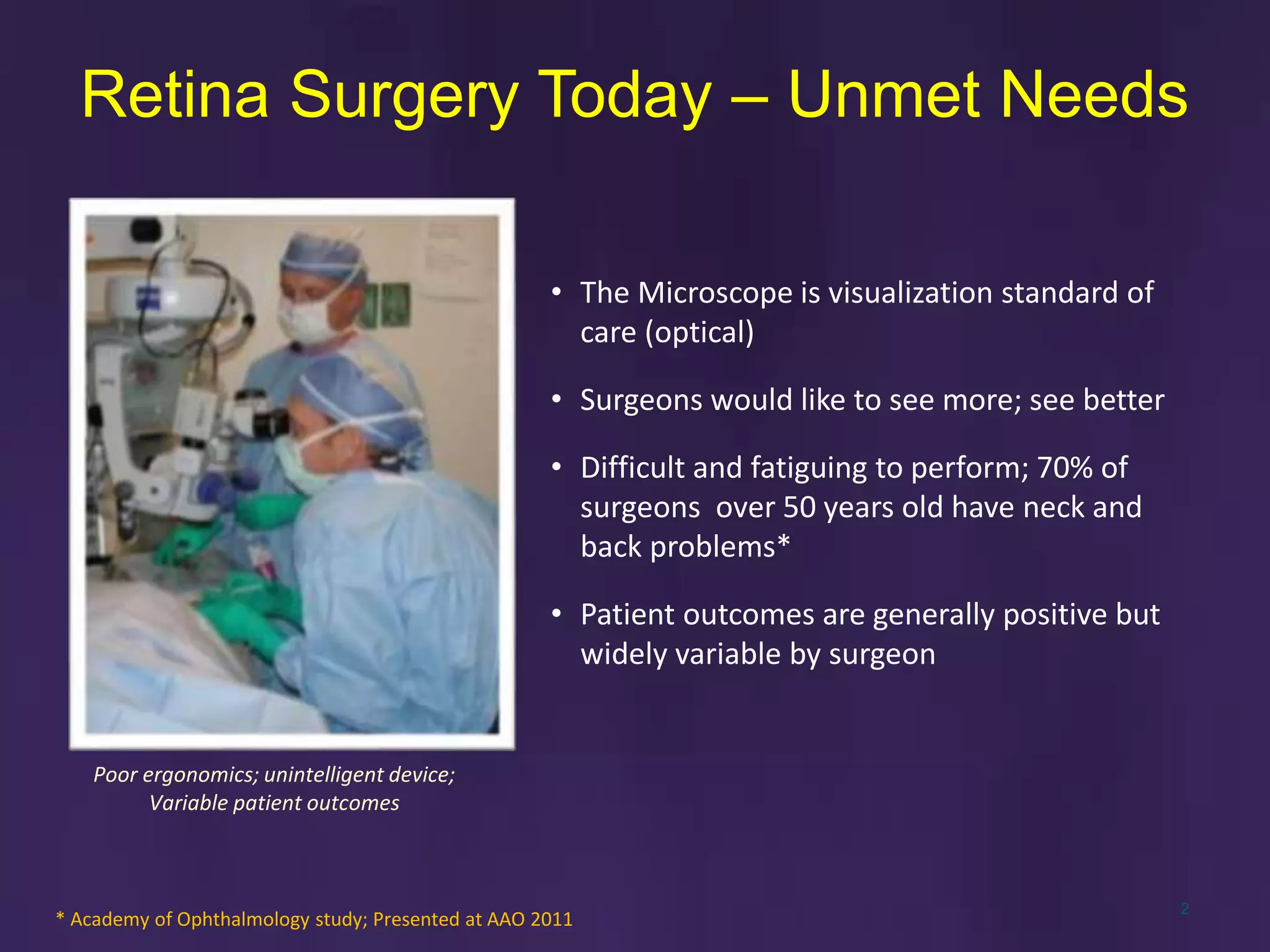 RETINA COMPANY SHOWCASE - TrueVision Systems | PPT