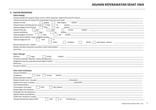 FORMAT PENGKAJIAN STASE JIWA | PDF