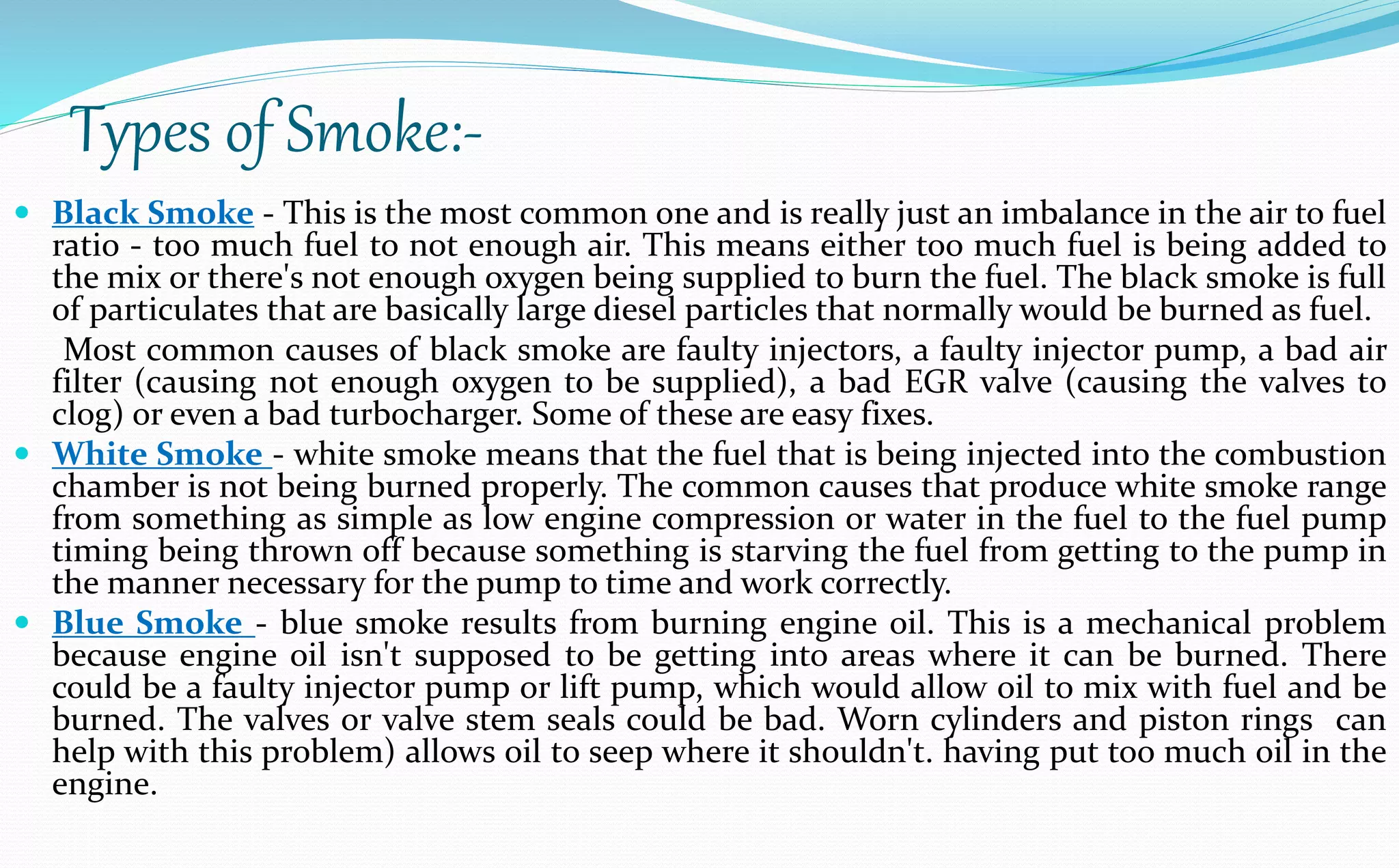 Measurement of Smoke Density using Bosch type smoke meter | PPTX