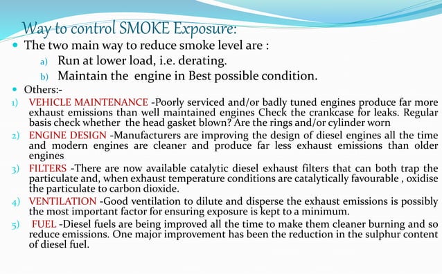 Measurement of Smoke Density using Bosch type smoke meter | PPTX