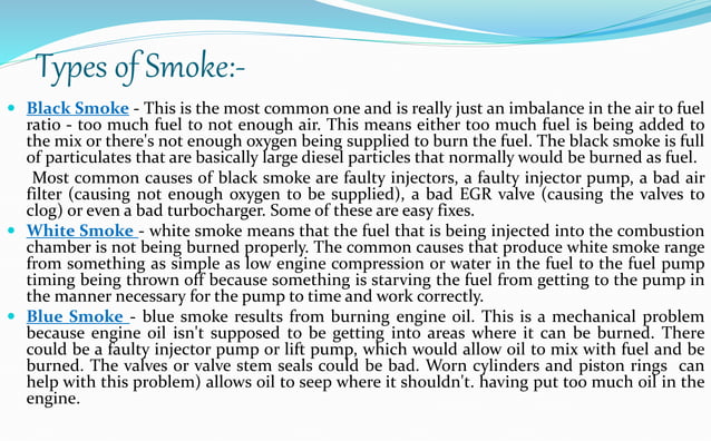 Measurement of Smoke Density using Bosch type smoke meter | PPTX