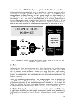 THE FRAMEWORK OF ARTIFICIAL INTELLIGENCE (FAI): DRIVING TRIGGERS, STATE ...