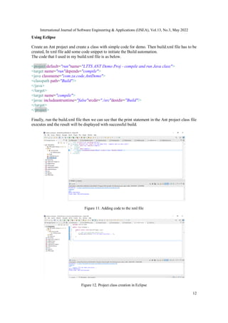 SOFTWARE BUILD AUTOMATION TOOLS A COMPARATIVE STUDY BETWEEN MAVEN ...