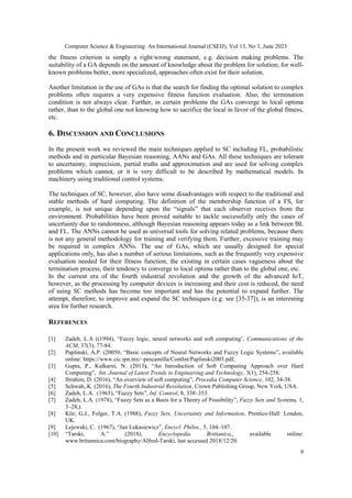 Soft Computing: Contents, Techniques and Application | PDF