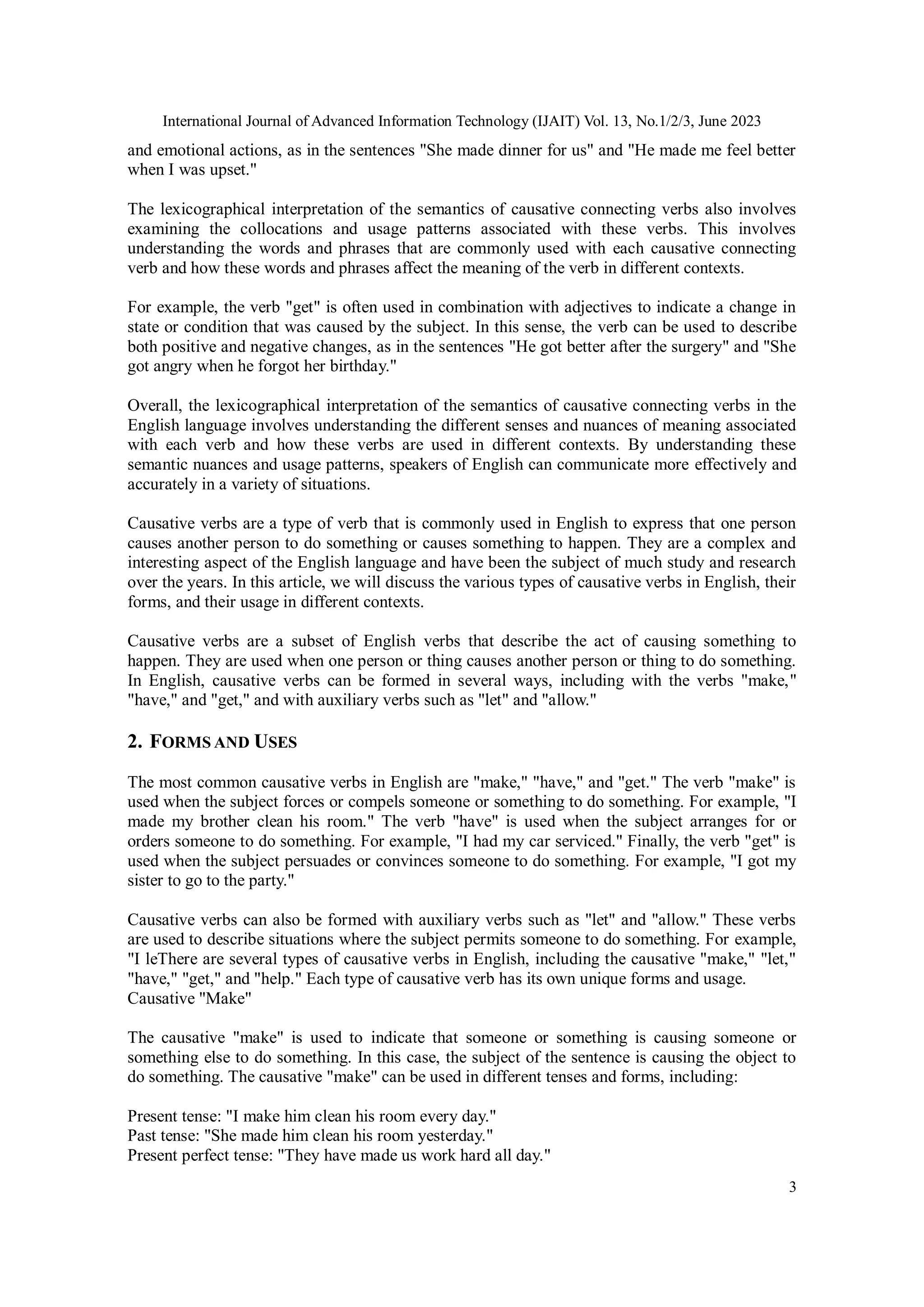 Types of Causative Verbs in English, Their Forms and Usage in Different ...