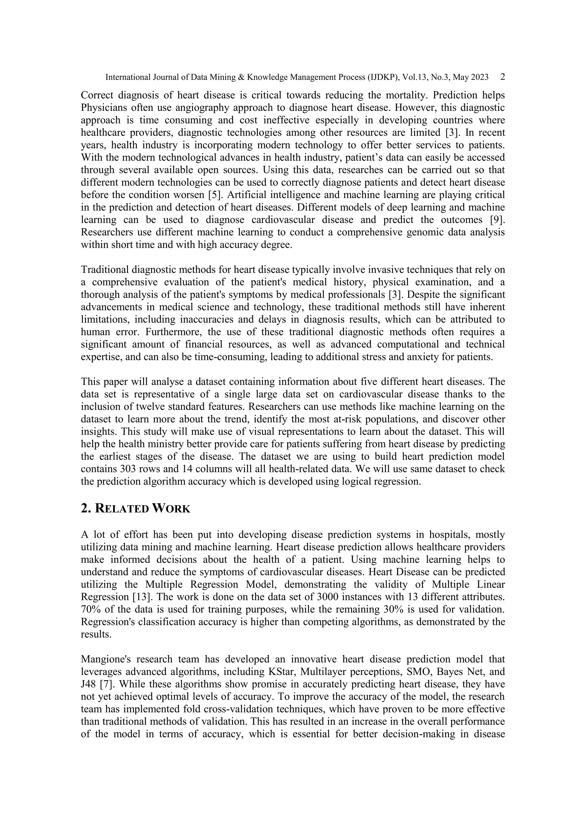 HEART DISEASE PREDICTION USING MACHINE LEARNING AND DEEP LEARNING | PDF