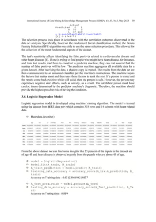 HEART DISEASE PREDICTION USING MACHINE LEARNING AND DEEP LEARNING | PDF