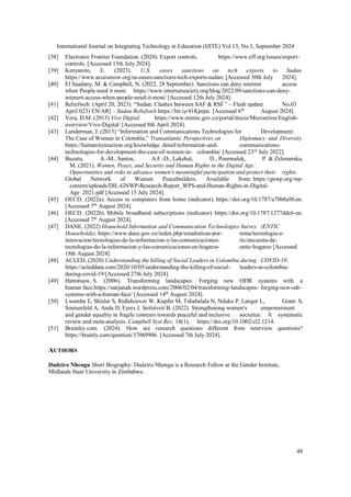 THE INTERNET OF PEACE: UNPACKING THE GENDER-IOT-PEACE BUILDING NEXUS IN ...