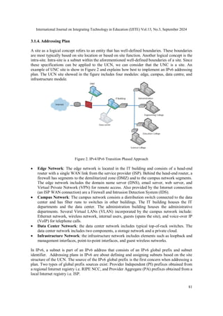 A FRAMEWORK FOR DEPLOYING IPV6 AT HIGHER EDUCATION INSTITUTIONS | PDF | Free Download