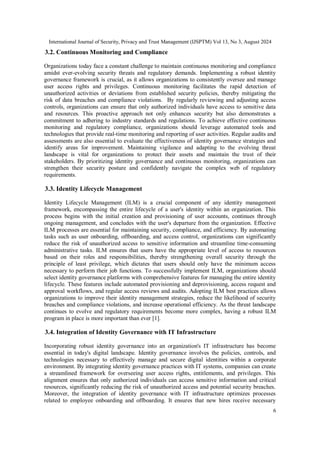 OPTIMIZING IDENTITY MANAGEMENT: KEY STRATEGIES FOR EFFECTIVE GOVERNANCE ...