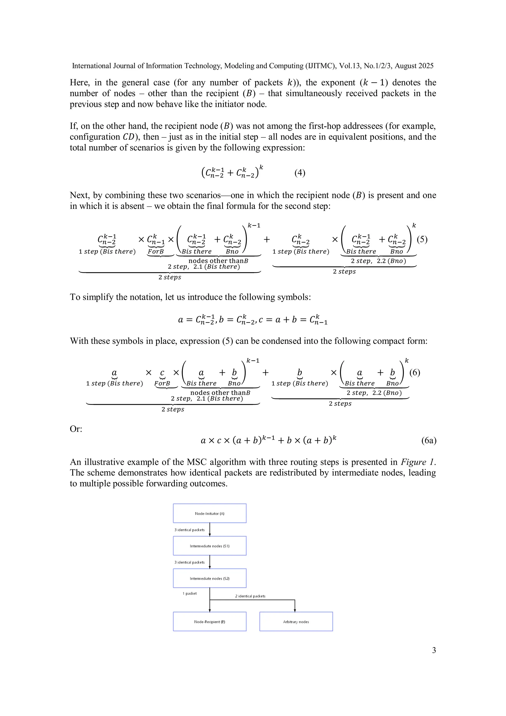 Combinatorial Analysis of Routing Scenarios in the Multiple ‑ Start ...
