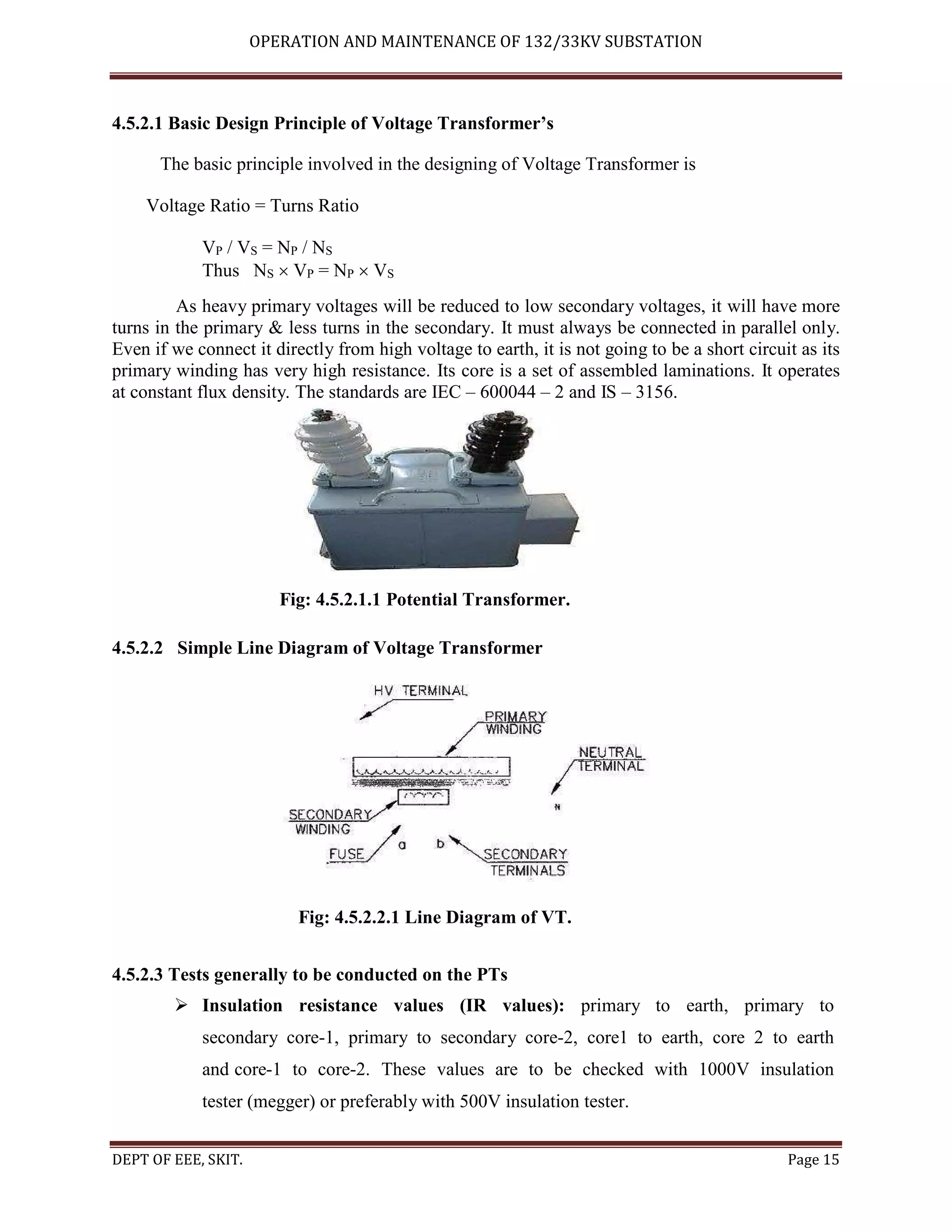 132 33kv substation documentation | PDF