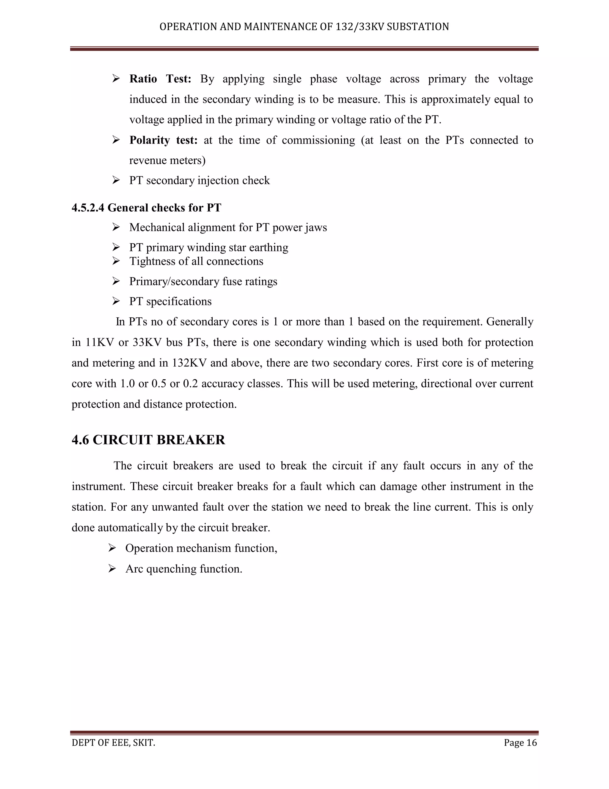 132 33kv substation documentation | PDF