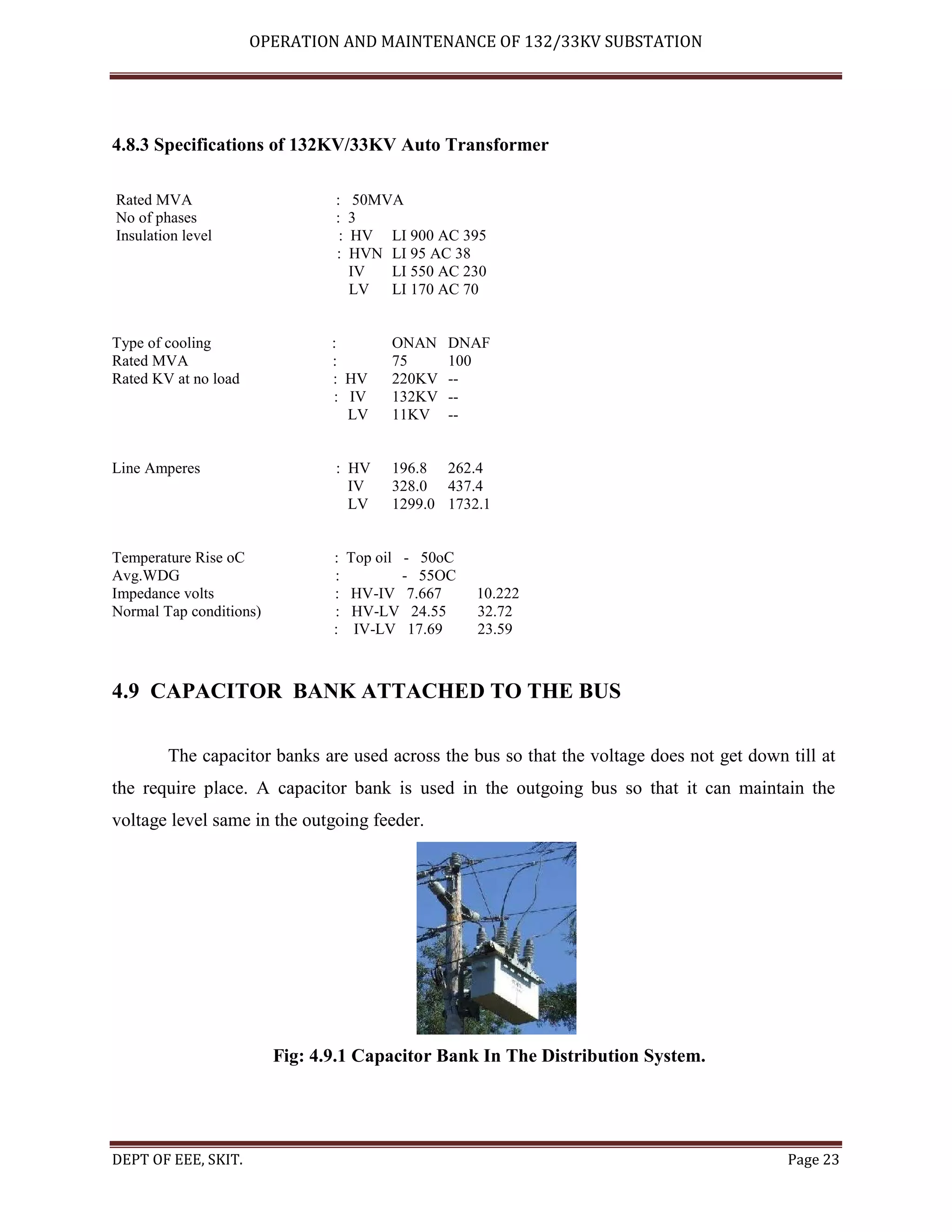 132 33kv substation documentation | PDF