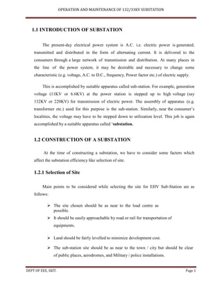132 33kv substation documentation | PDF