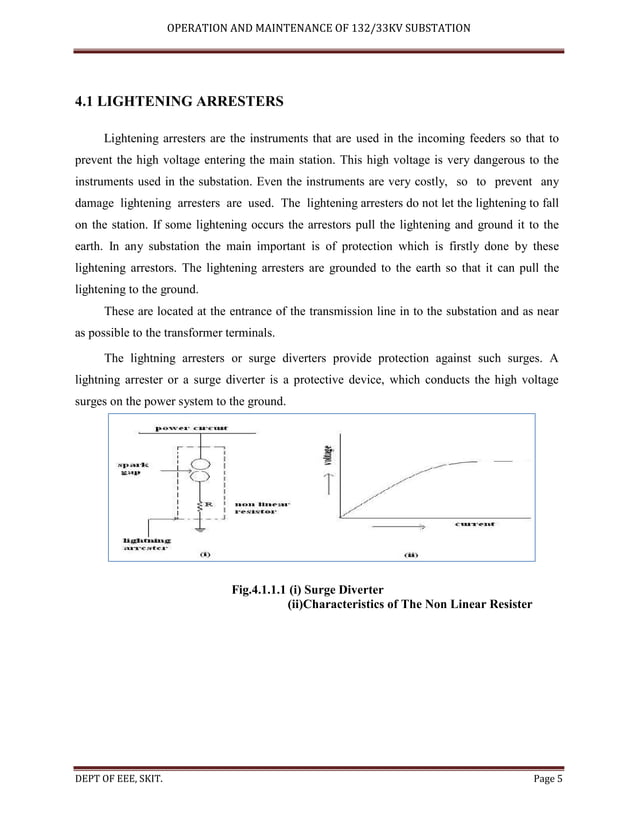 132 33kv substation documentation | PDF