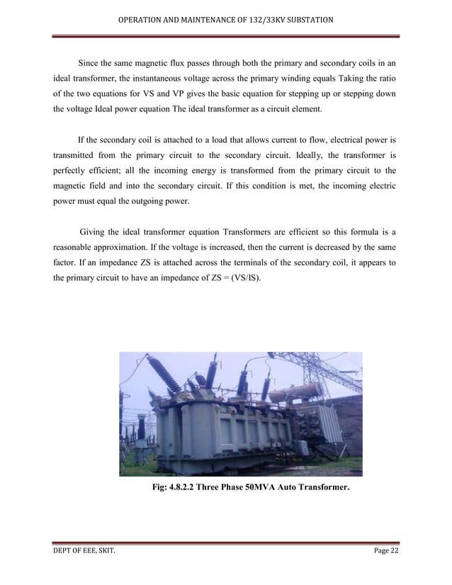 132 33kv substation documentation | PDF