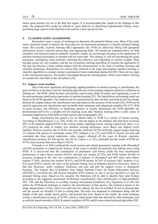 A review on features and methods of potential fishing zone | PDF