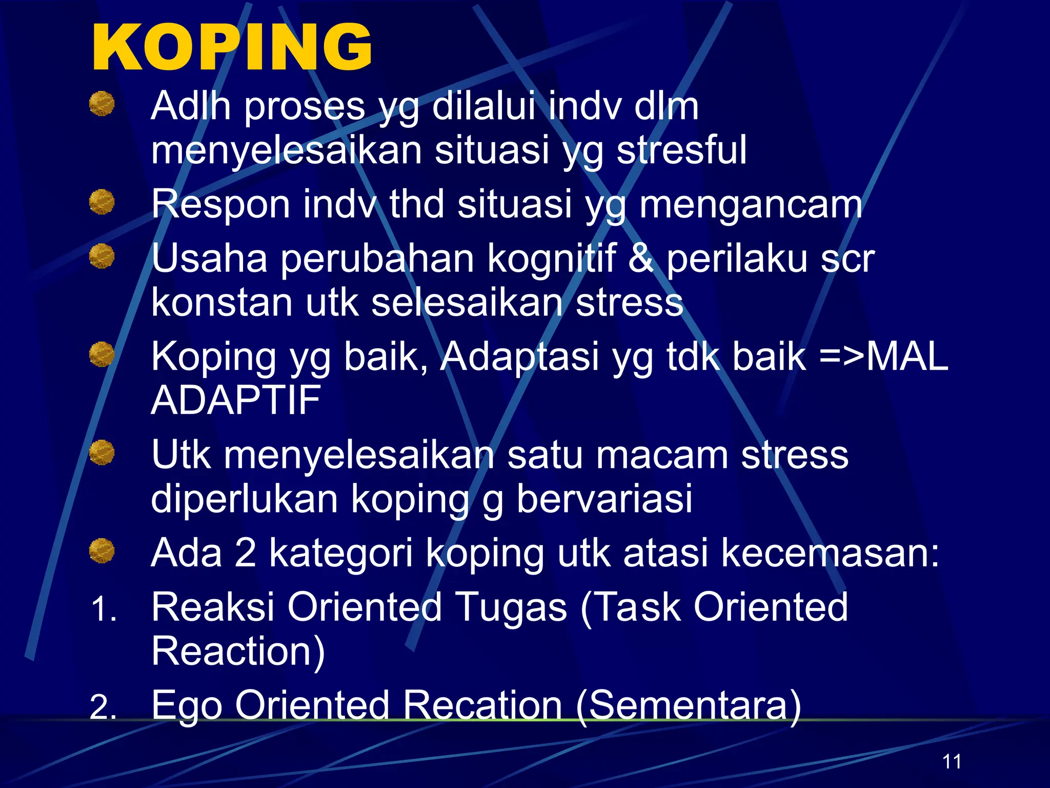 Konsep Stress Adaptasi - materi ppt kuliah | PPT