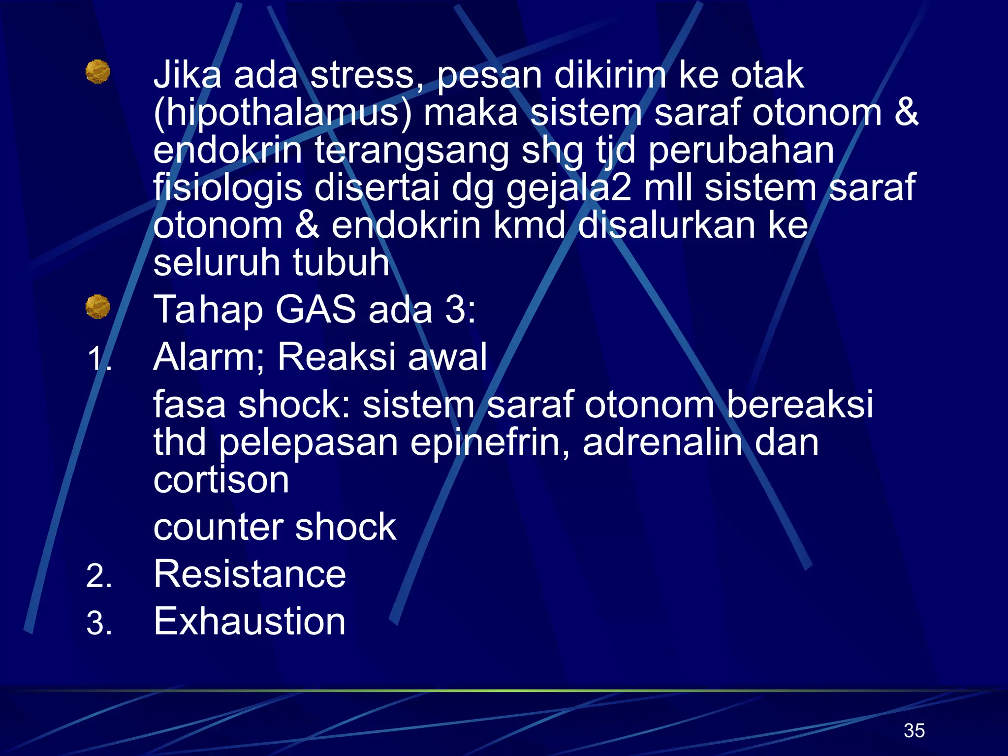 Konsep Stress Adaptasi - materi ppt kuliah | PPT
