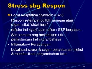 Konsep Stress Adaptasi - materi ppt kuliah | PPT