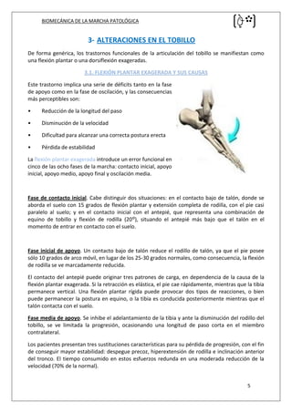Biomecanica de la marcha humana Patológica | PDF