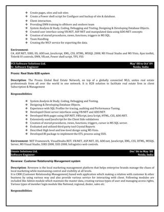 Satendra Gupta Sr DotNet Consultant | PDF