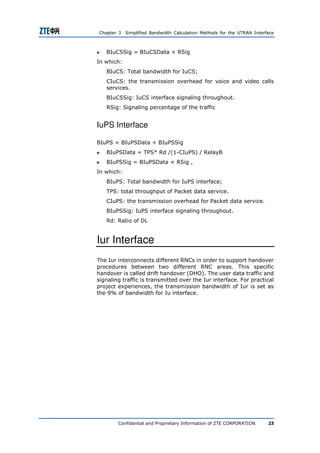 zxwr-rnc-dimensioning-35-pdf | PDF