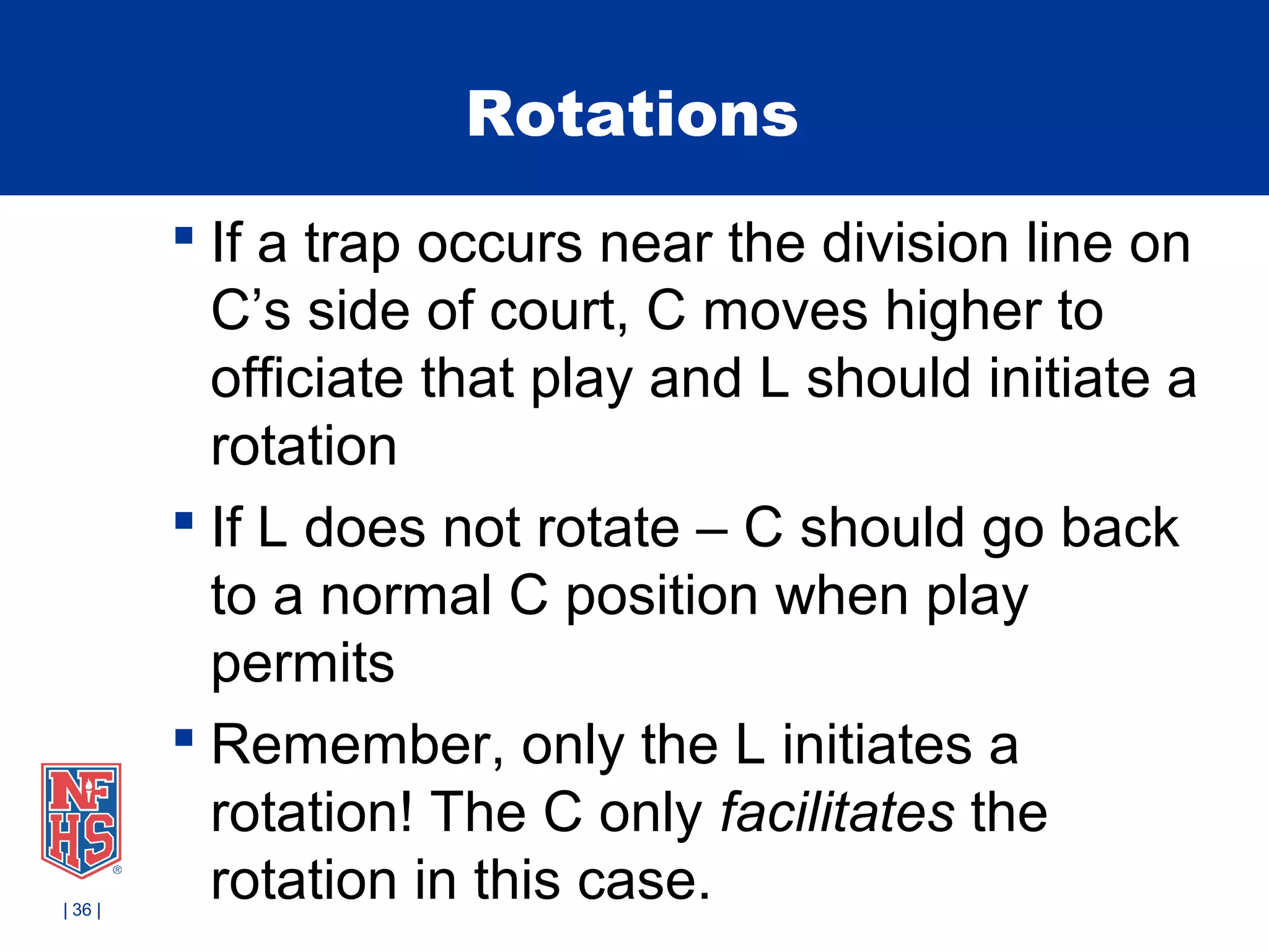 2013-15 Basketball 3 Man Mechanics NFHS | PPT