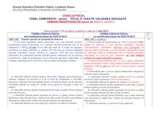 Tabel modificari TVA | PDF