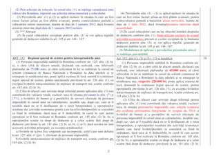 Tabel modificari TVA | PDF
