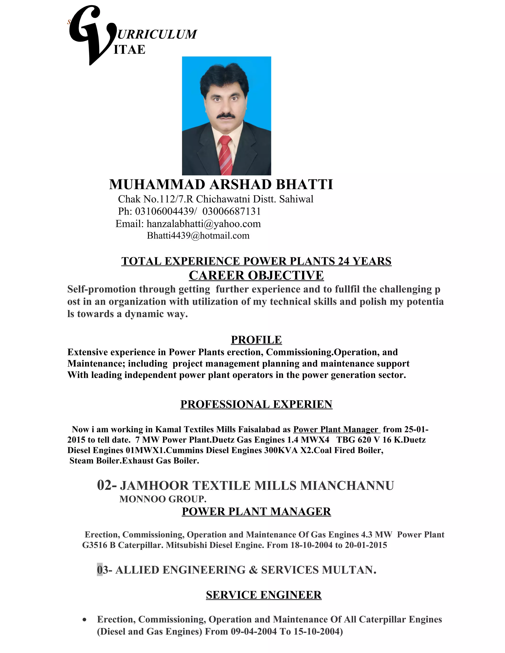 CV Bhatti | DOC
