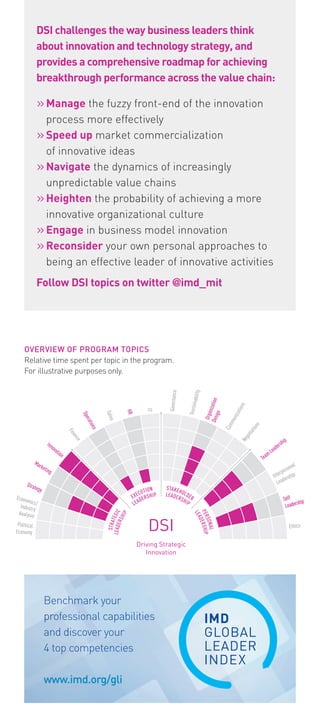 IMD DSI Brochure 2016 | PDF