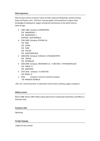 Cpt Tasos Dragonas cv | PDF