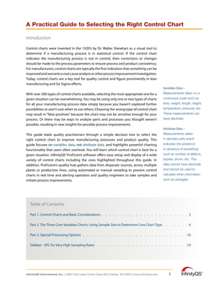 A Practical Guide to Selecting the Right Control Chart eBook | PDF ...
