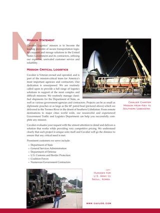 Cavalier Govt Brochure | PDF