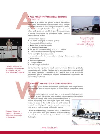 Cavalier Govt Brochure | PDF