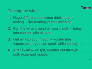 Chapter 1 - Aroma and Taste | PPT