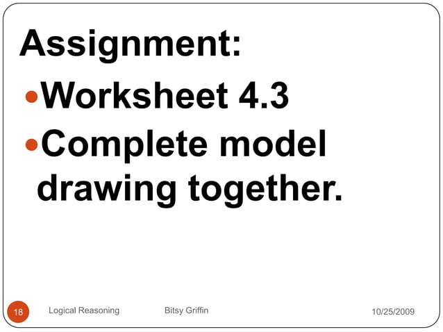 1 33 Problem Solving Logical Reasoning | PPTX