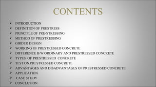PRE STRESSED CONCRETE | PPT