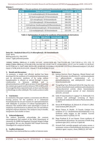 Sodium Hypophosphite An Efficient Catalyst for the Synthesis of 2 ...