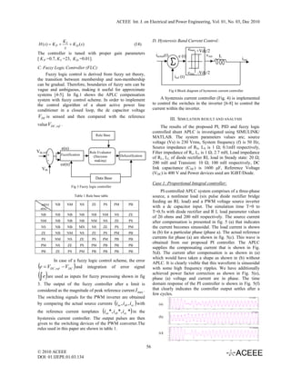 PI, PID and Fuzzy logic controller for Reactive Power and Harmonic Compensation | PDF