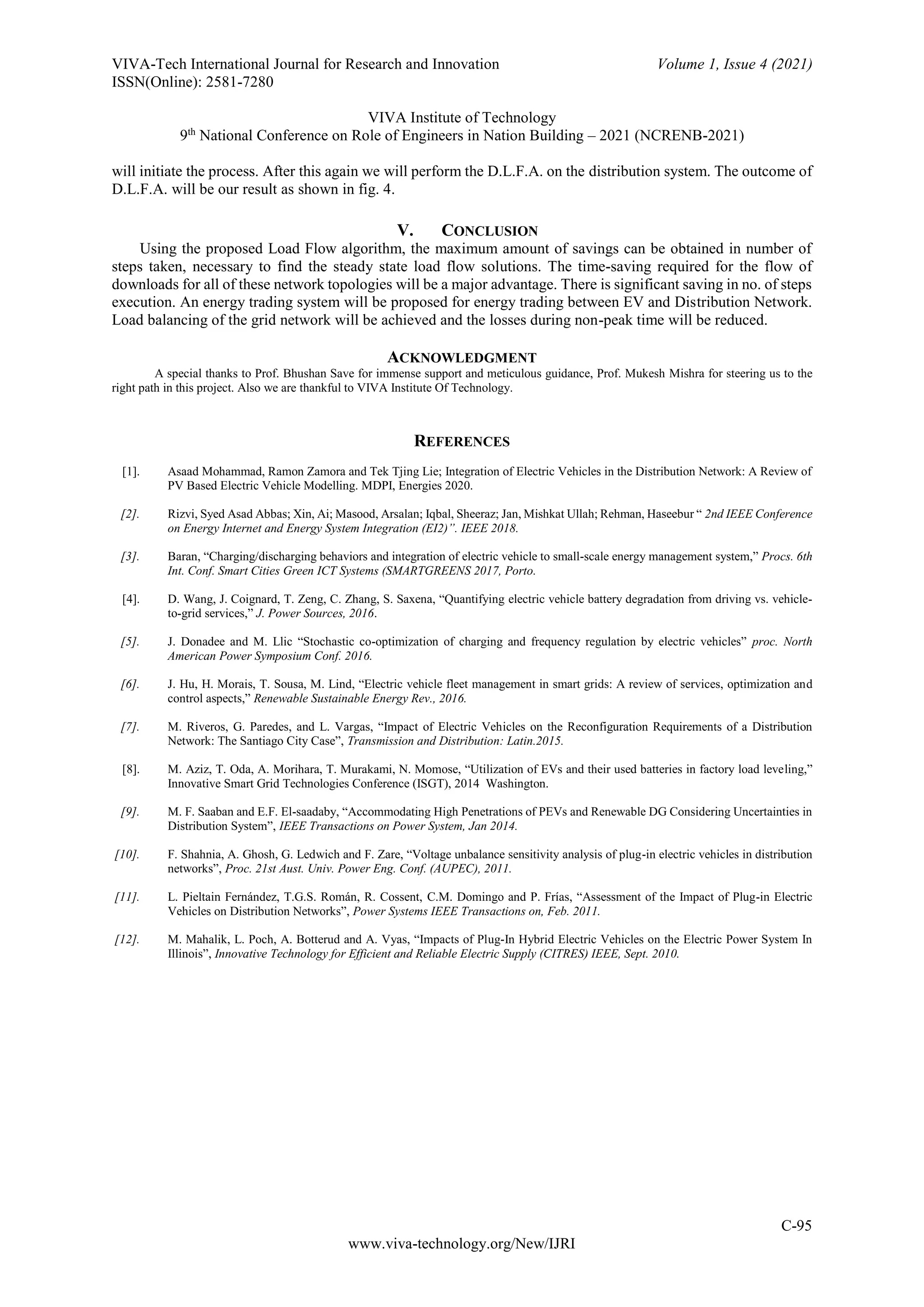 Impact of Electric Vehicle Integration on Grid | PDF