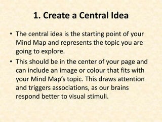 134. Mind mapping | PPTX