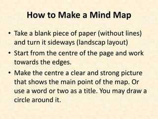 134. Mind mapping | PPTX