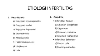 1, 3, 4. DEF, EPID, ETIOLOGI INFERTILITAS.ppt