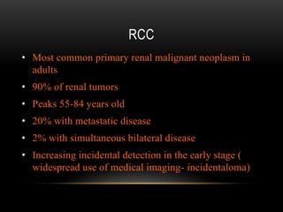 Ablation RCC | PPTX | Digestive Disorders | Diseases and Conditions