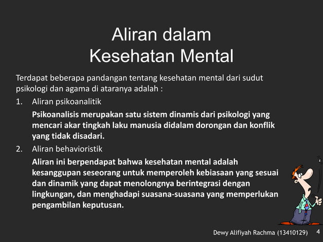 13410129 dewy alifiyah rachma religion and mental health | PPT